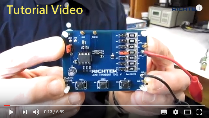 Quick stability check of DC/DC converters using the Richtek Load Transient Tool Kit | Richtek ...