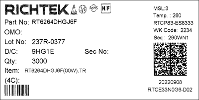 Non-conformant Product Return Handbook | Richtek Technology