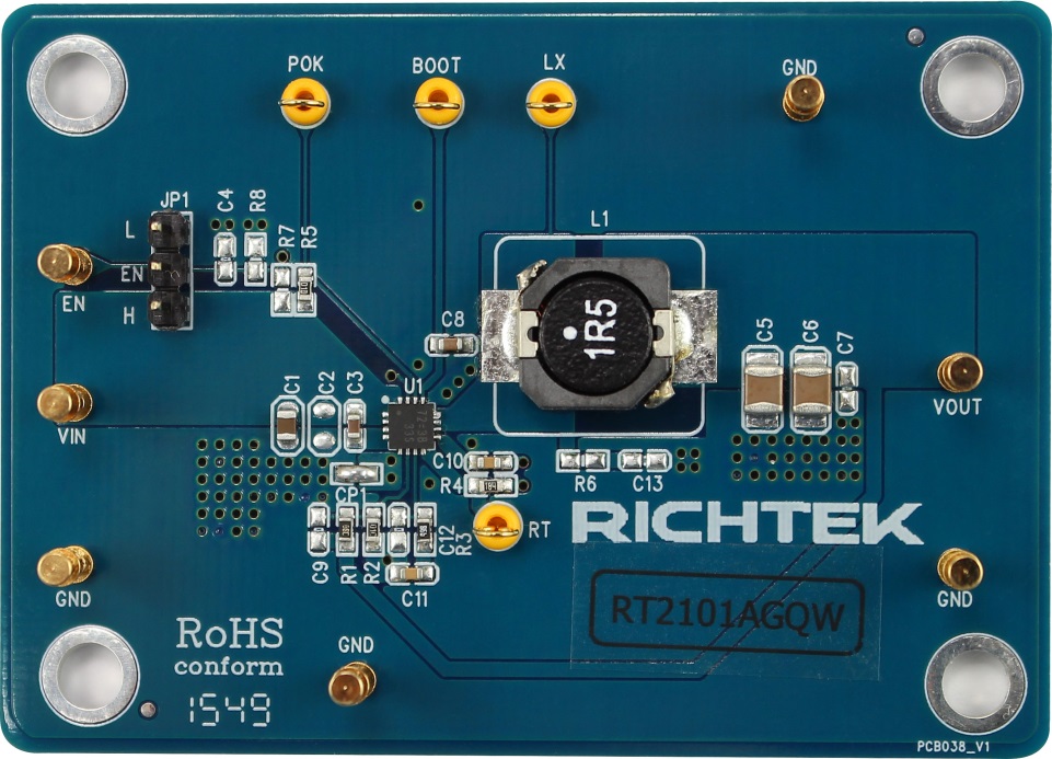 EVB_RT2101AGQW | Richtek Technology