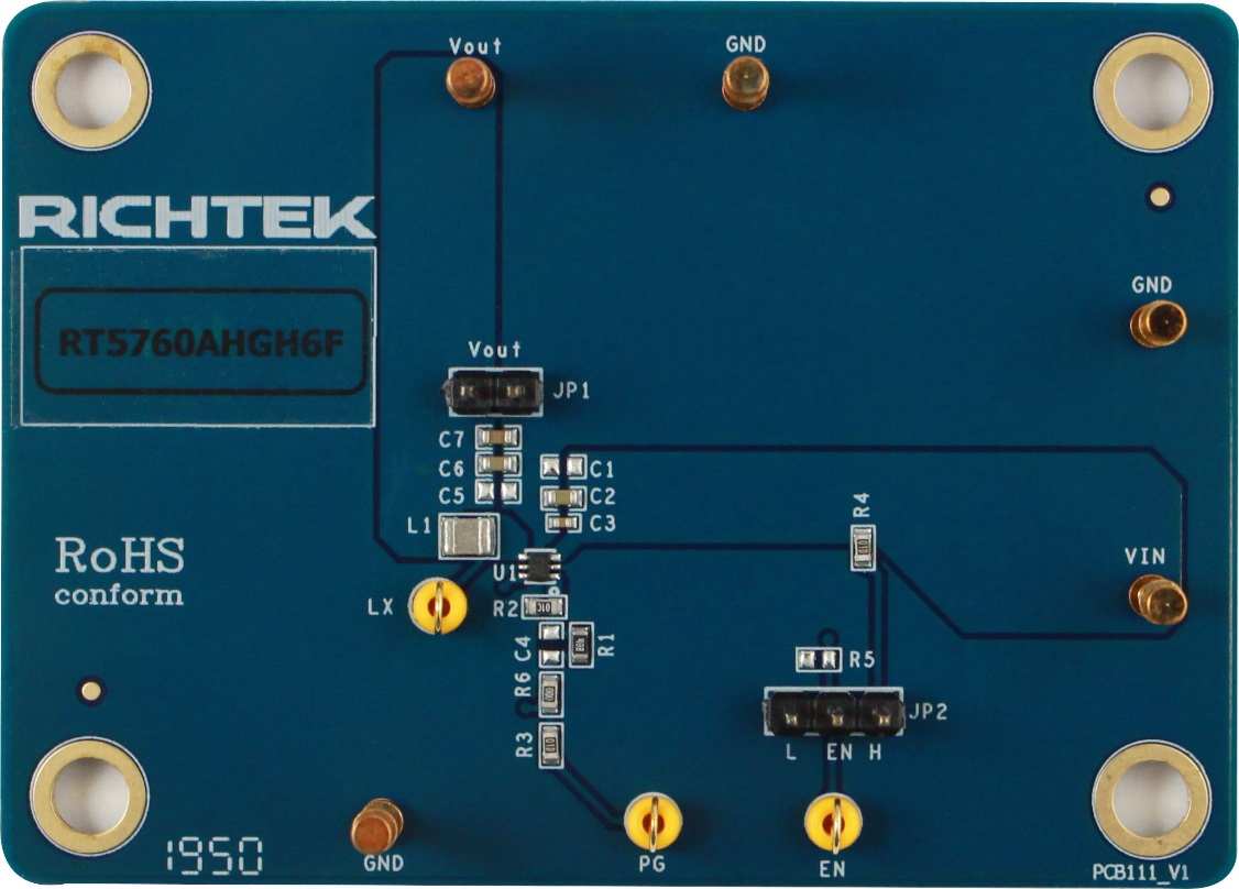 EVB_RT5760AHGH6F | Richtek Technology