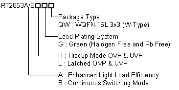 RT2853A/RT2853B - 3A, 18V, 650kHz, ACOT® Synchronous Step-Down ...