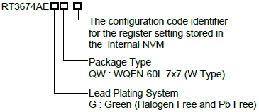 RT3674AE - AMD SVI3 CPU/GPU 电源用三输出 PWM 控制器 | Richtek Technology