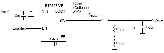 RT6252A/RT6252B - 17V Input, 2A, ACOTTM Buck Converter with Both FETs ...