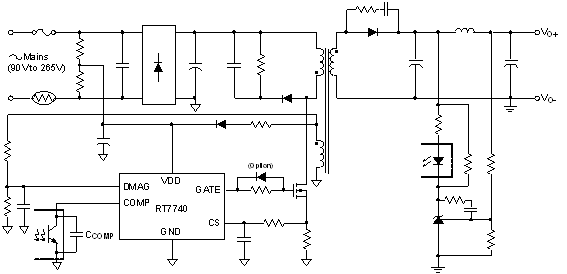 RT7740 - 多模態智慧抖頻反激式電源PWM控制器 | Richtek Technology