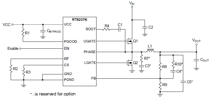 RT8237K - High Efficiency Single Synchronous Buck PWM Controller | Richtek Technology