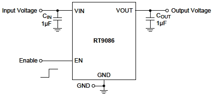RT9086 - 250mA, Ultra-Low Noise, Low Quiescent Current, LDO Regulator ...